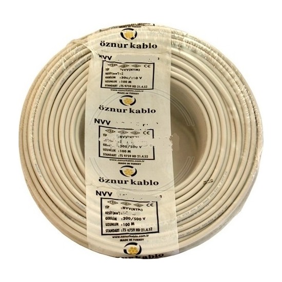 Öznur 2X6 Nym Antigron Kablo (100 Metre) Fiyatı