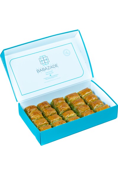 Babazade Fıstıklı Vegan Prens Baklava 0.5 kg Babazade Fıstıklı Vegan Prens Baklava 0.5 kg