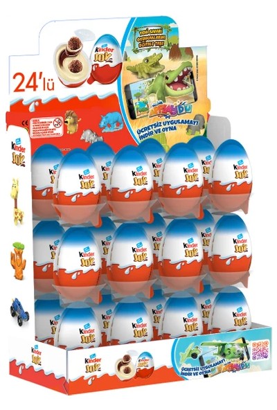 Kinder Joy Erkeklere Özel 20 G X24 Adet Kinder Joy Erkeklere Özel 20 G X24 Adet