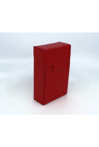Eta Leather > Sigara Kutusu / Kılıfı - %100 Deri / El Yapımı - Large / Kırmızı Eta Leather > Sigara Kutusu / Kılıfı - %100 Deri / El Yapımı - Large / Kırmızı