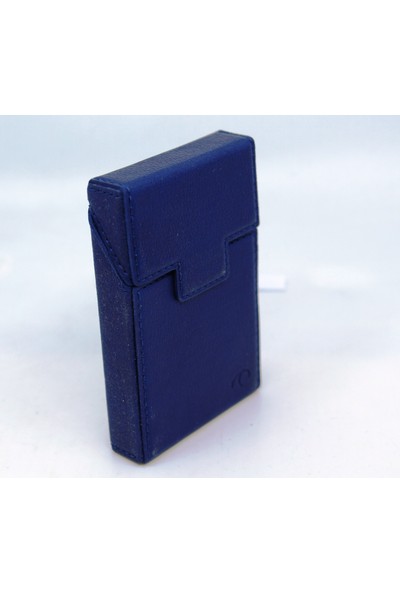 Eta Leather > Sigara Kutusu / Kılıfı - %100 Deri / El Yapımı - Xsmall / Mavi Eta Leather > Sigara Kutusu / Kılıfı - %100 Deri / El Yapımı - Xsmall / Mavi