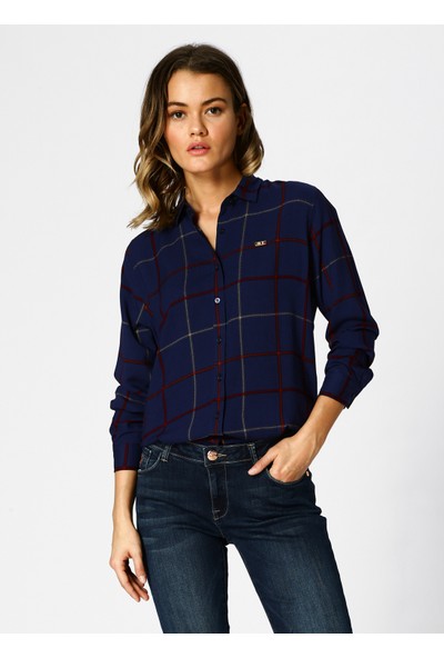 U.s. Polo Assn. Kareli Koyu Lacivert Gömlek U.s. Polo Assn. Kareli Koyu Lacivert Gömlek