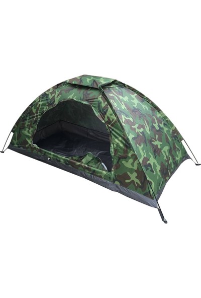 Jidihu Kamuflaj Desenli Tek Kişilik Kamp Çadırı (Yurt Dışından)