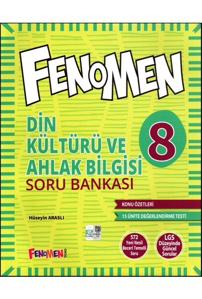 Fenomen Yayıncılık 8. Sınıf Lgs Din Kültürü ve Ahlak Bilgisi Konu Özetli Soru Bankası (Ciltli) Fenomen Yayıncılık 8. Sınıf Lgs Din Kültürü ve Ahlak Bilgisi Konu Özetli Soru Bankası (Ciltli)