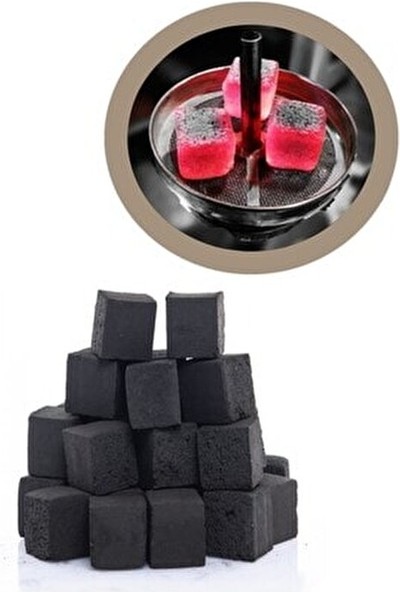 Emc Uygun Nargile Küp Kömür 1 kg 26MM Emc Uygun Nargile Küp Kömür 1 kg 26MM