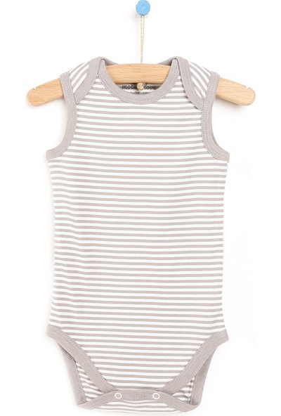 Motherlove Çizgili Atlet Body