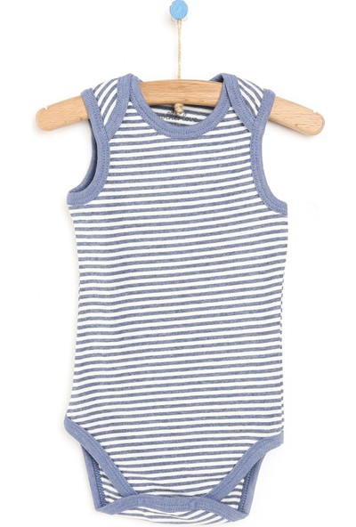 Motherlove Çizgili Atlet Body