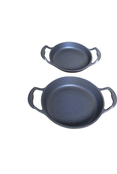 Falez Aleminyum Döküm Granit Sahan Set 20-22 cm Falez Aleminyum Döküm Granit Sahan Set 20-22 cm