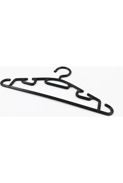 Frater Home 5'li Saten Siyah Bebek Askısı Crocodile Frater Home 5'li Saten Siyah Bebek Askısı Crocodile