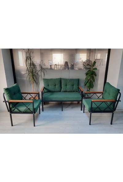 Adım Shops Balkon-Bahçe-Kafe Çay Seti Koltuk Oturma Takımı Adım Shops Balkon-Bahçe-Kafe Çay Seti Koltuk Oturma Takımı