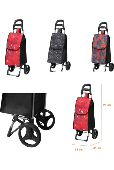 Mihenk Home Pazar Market Arabası