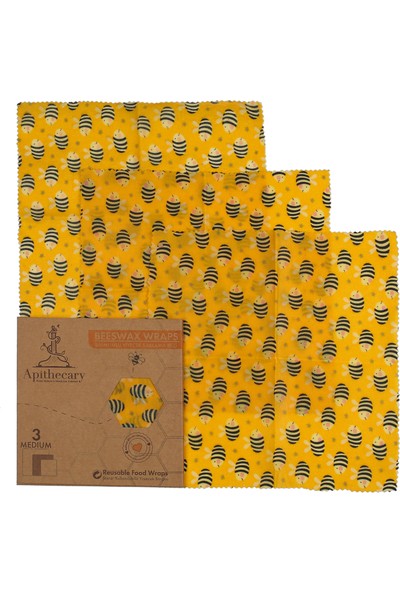 Apithecary Balmumlu Gıda Saklama Kumaşı Orta Boy