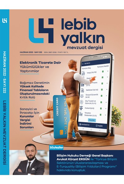 Lebib Yalkın Mevzuat Dergisi - Haziran Sayısı 2022 Lebib Yalkın Mevzuat Dergisi - Haziran Sayısı 2022