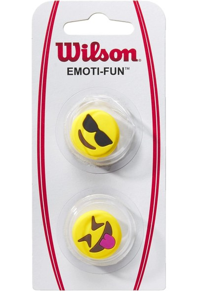 Wilson Emoti-Fun Sun Glasses / Toungue Out Titreşim Sönümleyici Wilson Emoti-Fun Sun Glasses / Toungue Out Titreşim Sönümleyici