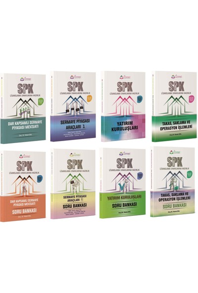 Finansed Yayınları SPK Düzey 1 Konu ve Soru 8 Kitap Set Finansed Yayınları SPK Düzey 1 Konu ve Soru 8 Kitap Set