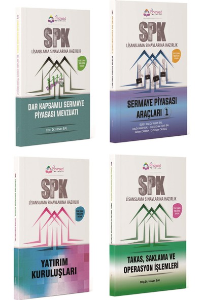 Finansed Yayınları SPK Düzey 1 Konu 4 Kitap Set Finansed Yayınları SPK Düzey 1 Konu 4 Kitap Set