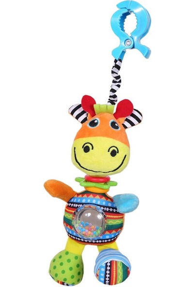 Oyuncakmatik Sevimli Zürafa Gigi Puset Aktivite Oyuncak Çıngırak
