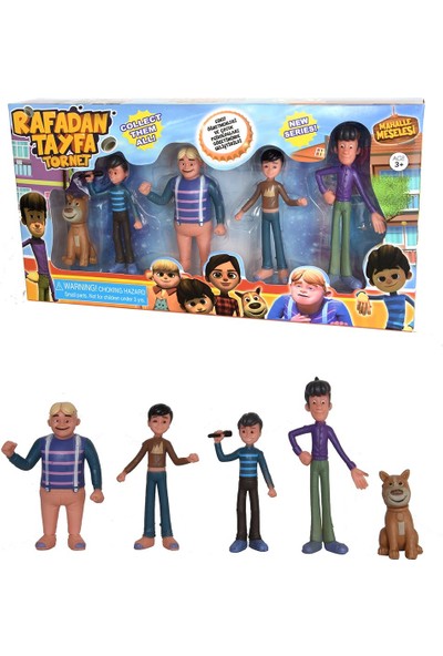 Rüzgar Rafadan Tayfa 5'li Figürlü Karakter Oyuncak