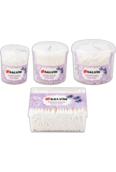 Salvin Bebek Kulak Çubuğu 60 Lı Salvin Bebek Kulak Çubuğu 60 Lı