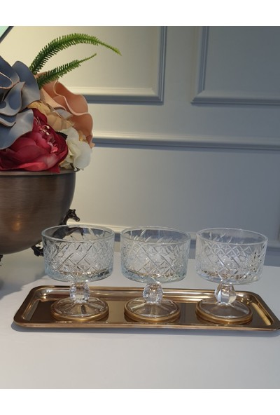 Home Station Kısa Ayaklı Sunum Kasesi