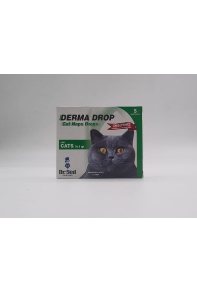 Dr. Sed Derma Kedi Dış Parazit Damla Dr. Sed Derma Kedi Dış Parazit Damla