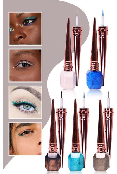 Mujgan 5'li Simli Renkli Eyeliner