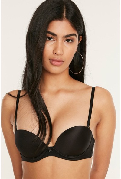 Moda Çizgi Çift Destekli Sütyen B Kap 7040NBS