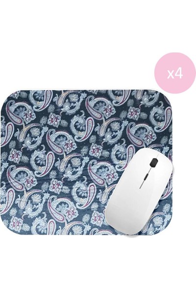 Soft Ortopedik Çift Taraflı Mouse Pad 4'lü