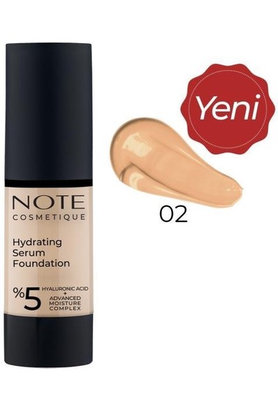 Note Hydrating Serum Fondöten N.02
