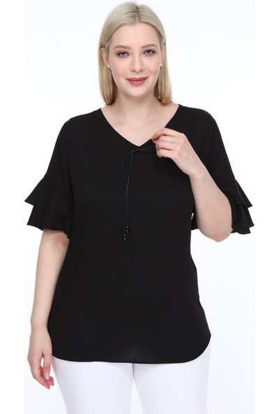 Büyük Beden Bluz Rahat Şık Tasarım
