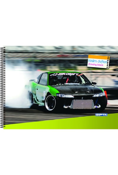 Gıpta Spiralli RESİMDEFTERİ35X50 cm 15 Yaprak