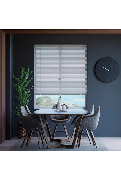 Techstor 25MM Krem Alüminyum Jaluzi