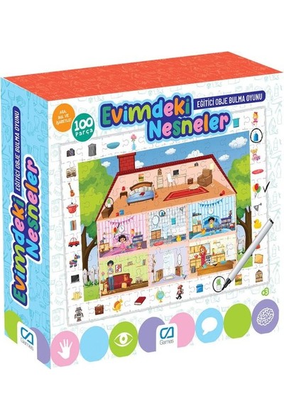 Ca Games Ca Games-Eğt.oyn.evimdekinesneler
