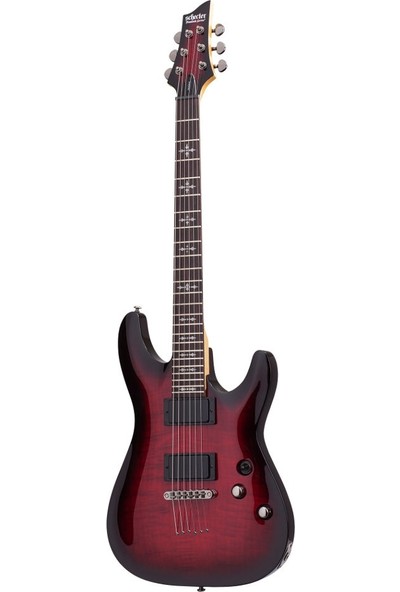 Blackstar Schecter Demon-6 Elektro Gitar (Crimson Red Burst) Blackstar Schecter Demon-6 Elektro Gitar (Crimson Red Burst)