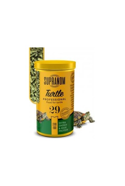 Supranom Kaplumbağa Yemi Turtle Stick Food 250 ml Supranom Kaplumbağa Yemi Turtle Stick Food 250 ml