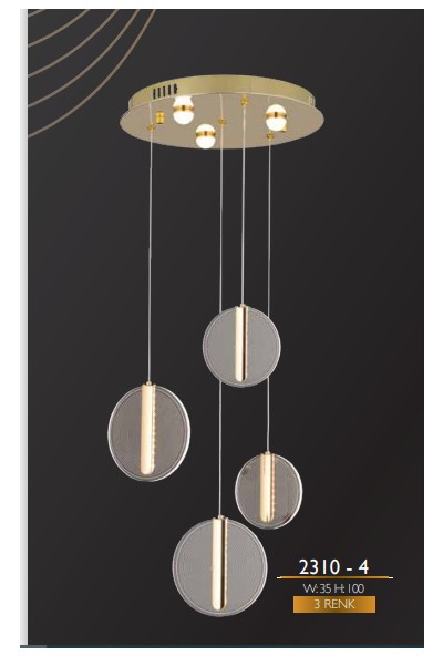 Öztaç ÖZTAÇ-2310-4 LED Avize