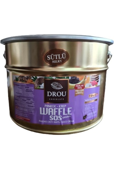 Drou Sütlü Waffle Sos 10 kg