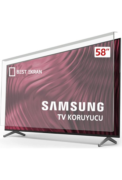 Best Ekran Samsung 58AU7000 Tv Ekran Koruyucu - Samsung 58