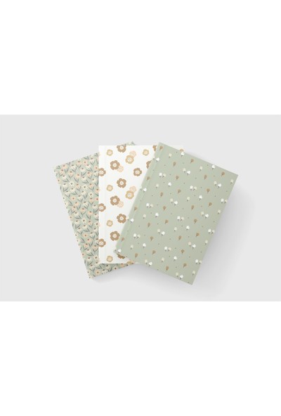 Day Store Defter Seti Iıı - 3'lü - A5 - Düz, Çizgili, Noktalı - Karton Kapak Day Store Defter Seti Iıı - 3'lü - A5 - Düz, Çizgili, Noktalı - Karton Kapak