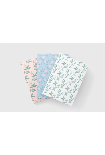Day Store Defter Seti Iv - 3'lü - A5 - Düz, Çizgili, Noktalı - Karton Kapak Day Store Defter Seti Iv - 3'lü - A5 - Düz, Çizgili, Noktalı - Karton Kapak