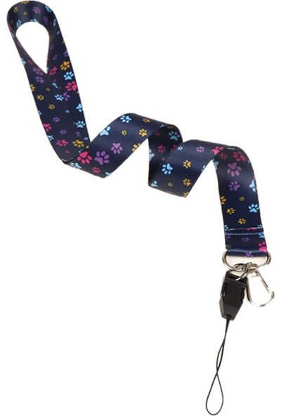 Cetinaccessories Renkli Pati Tasarım Boyun Askı Ipi Cetinaccessories Renkli Pati Tasarım Boyun Askı Ipi