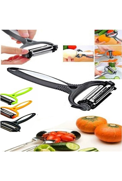 Tamu 3 Bıçaklı Ayarlanabilir Lüks Meyve Sebze Soyacağı