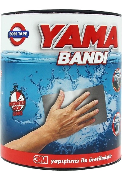 Suya Dayanıklı Depo Boru Hortum Yama Bandı 72CMX1,2MT 2 Adet Suya Dayanıklı Depo Boru Hortum Yama Bandı 72CMX1,2MT 2 Adet