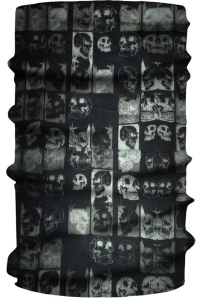 Luma Kurukafa Desenli Boyunluk - Baf