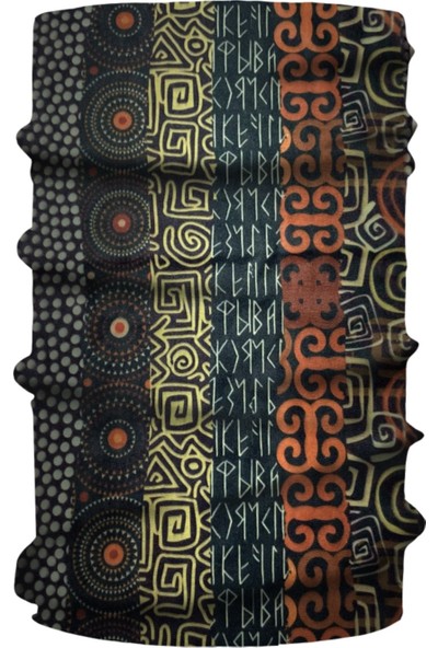 Luma Geometrik Desenli Boyunluk - Baf