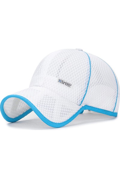 Çocuk Şapkası Yaz Doruğa Kap Spor Güneş Şapkası Açık Hava Nefes Alabilir Örgü Kap 52-57CM Çocuk Şapkası Yaz Doruğa Kap Spor Güneş Şapkası Açık Hava Nefes Alabilir Örgü Kap 52-57CM