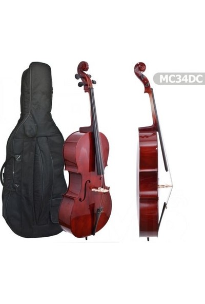 Çello (Viyolonsel) Parlak Cilalı 3/4 MC34DC Çello (Viyolonsel) Parlak Cilalı 3/4 MC34DC