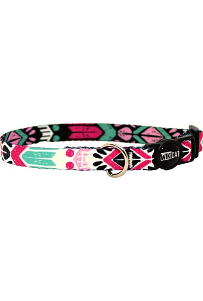 Wikipet Aztec Light Kedi Boyun Tasması, Boğulma Önleyici Kilitli, Zil Hediyeli Wikipet Aztec Light Kedi Boyun Tasması, Boğulma Önleyici Kilitli, Zil Hediyeli