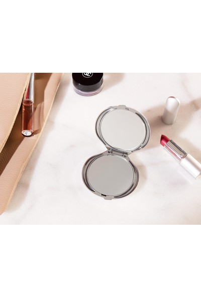 Madame Coco Beatrice Mini Ayna - Gümüş Madame Coco Beatrice Mini Ayna - Gümüş