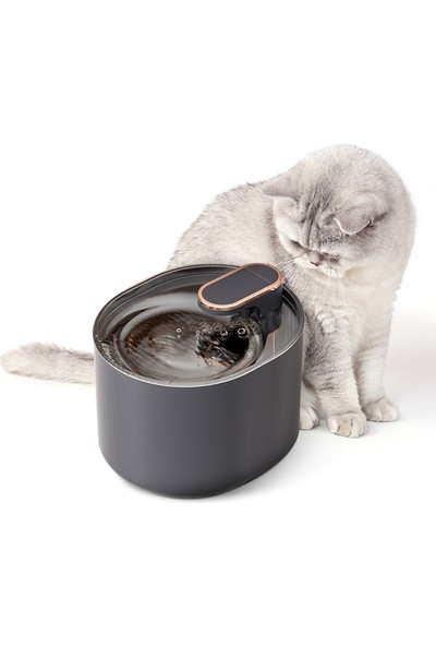 Swico Remado 3l Filtre Fonksiyonlu Otomatik Pet Su Sebili - Gri (Yurt Dışından) Swico Remado 3l Filtre Fonksiyonlu Otomatik Pet Su Sebili - Gri (Yurt Dışından)